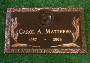 Memorials - Bronze - Kotecki Family Memorials