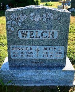 Memorials - Upright - Kotecki Family Memorials